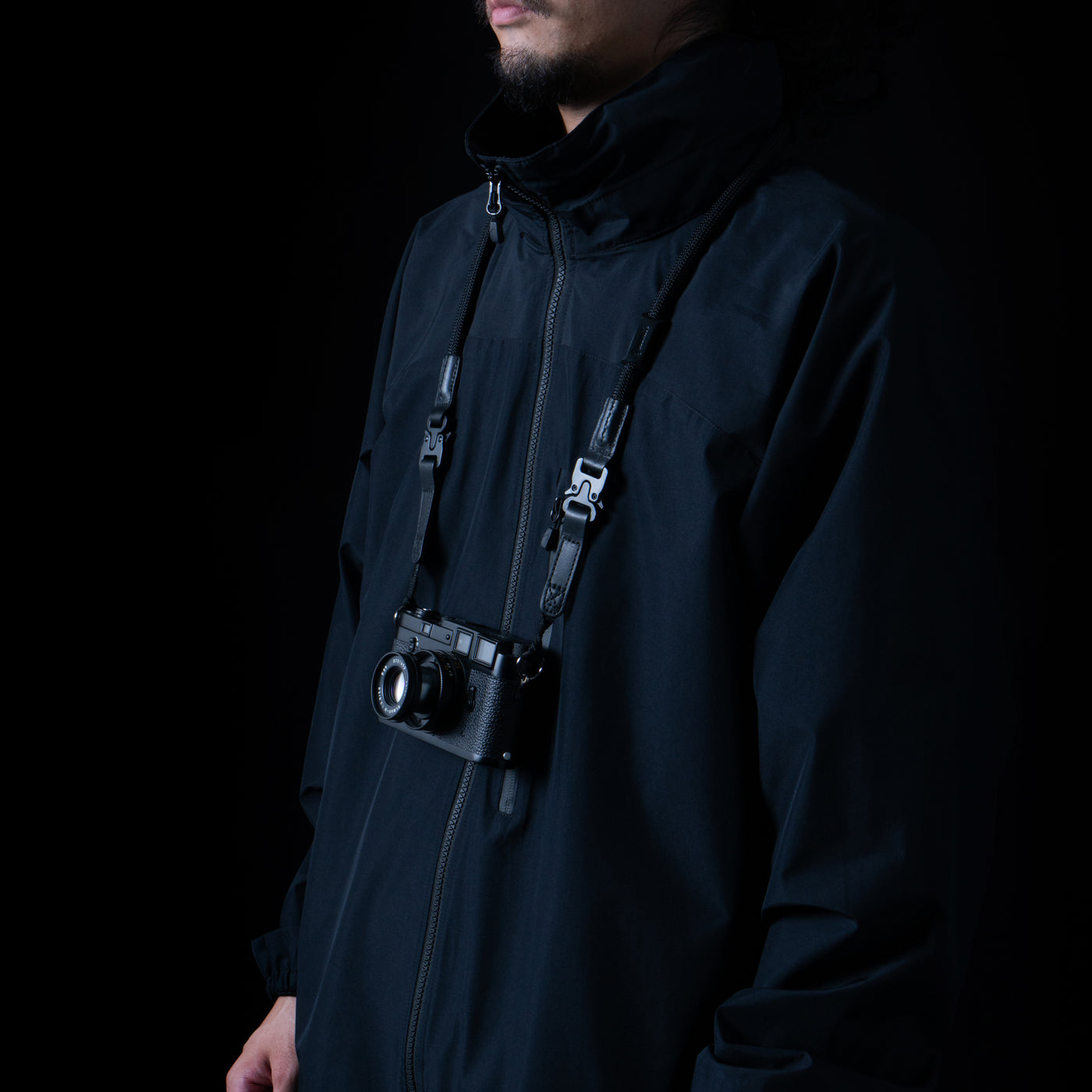 YOSEMITE CAMERA STRAP TOTEM MAD BLACKヨセミテ カメラストラップ トーテム / マッドブラック